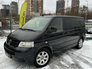 Melns Volkswagen Multivan 2005 Viļņa, ar dzinēja tilpumu 2.46 L un nobraukumu 281 tūkst. km par 6000 €, foto  vietnē AUTOMOTO.COM.LV