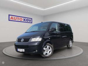 Melns Volkswagen Multivan 2007 Viļņa, ar dzinēja tilpumu 2.50 L un nobraukumu 553 tūkst. km par 7999 €, foto  vietnē AUTOMOTO.COM.LV