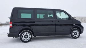 Black Volkswagen Multivan 2008 in Klaipeda, with an engine capacity of 2.50 L and mileage of 278 thousand km for 7690 €, photo 13 on AUTOMOTO.COM.LV