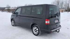 Black Volkswagen Multivan 2008 in Klaipeda, with an engine capacity of 2.50 L and mileage of 278 thousand km for 7690 €, photo 15 on AUTOMOTO.COM.LV