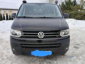 Black Volkswagen Multivan 2010 in Kedainiai, with an engine capacity of 1.97 L and mileage of 266 thousand km for 15900 €, photo 4 on AUTOMOTO.COM.LV