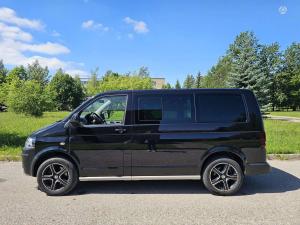 Black Volkswagen Multivan 2010 in Kedainiai, with an engine capacity of 2.00 L and mileage of 273 thousand km for 14900 €, photo 9 on AUTOMOTO.COM.LV