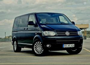 Black Volkswagen Multivan 2011 in Vilnius, with an engine capacity of 2.00 L and mileage of 199 thousand km for 14950 €, photo 3 on AUTOMOTO.COM.LV