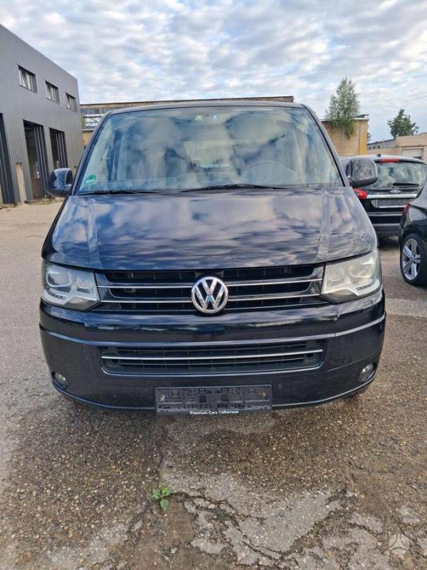 Black Volkswagen Multivan 2013 in Rokiskis, with an engine capacity of 2.00 L and mileage of 171 thousand km for 16600 €, photo 1 on AUTOMOTO.COM.LV