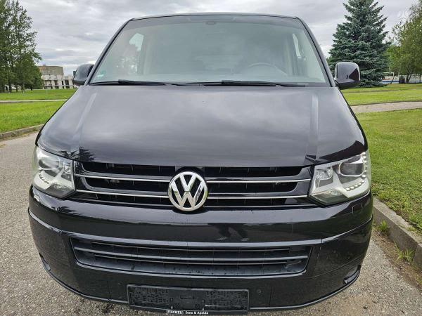 Black Volkswagen Multivan 2014 in Kedainiai, with an engine capacity of 2.00 L and mileage of 277 thousand km for 19300 €, photo 2 on AUTOMOTO.COM.LV