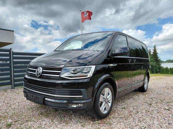 Melns Volkswagen Multivan 2016 Vilkaviškis, ar dzinēja tilpumu 2.00 L un nobraukumu 191 tūkst. km par 20500 €, foto 1 vietnē AUTOMOTO.COM.LV