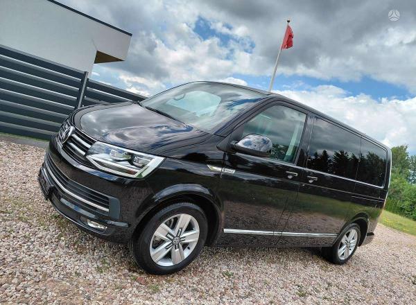 Melns Volkswagen Multivan 2016 Vilkaviškis, ar dzinēja tilpumu 2.00 L un nobraukumu 191 tūkst. km par 20500 €, foto 2 vietnē AUTOMOTO.COM.LV