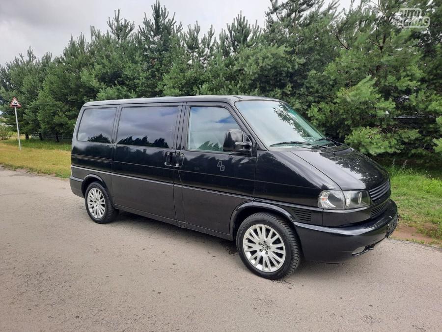 Black Volkswagen Multivan 1996 in Klaipeda, with an engine capacity of 2.50 L and mileage of 289 thousand km for 4200 €, photo 9 on AUTOMOTO.COM.LV