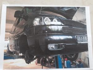 Black Volkswagen Multivan 1996 in Klaipeda, with an engine capacity of 2.50 L and mileage of 289 thousand km for 4200 €, photo 29 on AUTOMOTO.COM.LV