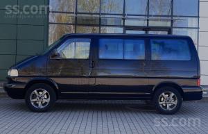 Черный Фольксваген Мультиван 1999 в Тукумс, объемом двигателя 2.50 л и пробегом 475 тыс. км за 7200 €, фото 4 на AUTOMOTO.COM.LV