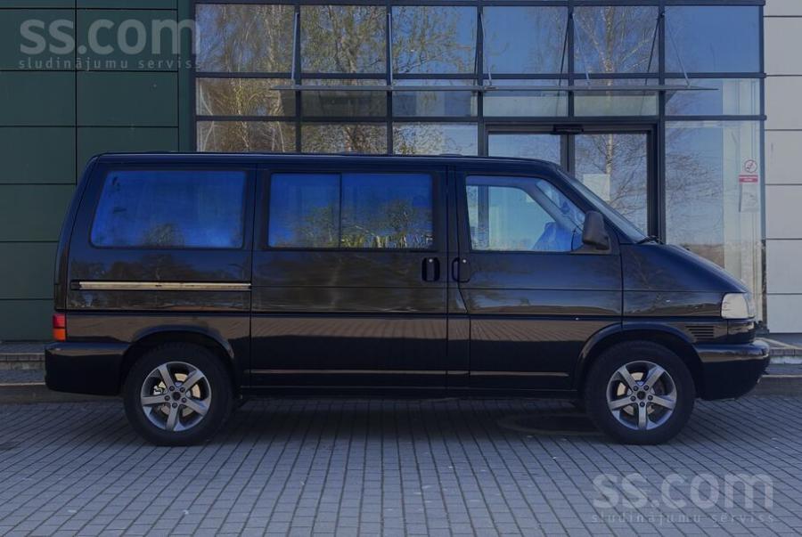 Черный Фольксваген Мультиван 1999 в Тукумс, объемом двигателя 2.50 л и пробегом 475 тыс. км за 7200 €, фото 6 на AUTOMOTO.COM.LV