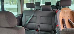 Black Volkswagen Multivan 2003 in Jelgava, with an engine capacity of 2.50 L and mileage of 456 thousand km for 5300 €, photo 7 on AUTOMOTO.COM.LV