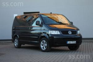 Black Volkswagen Multivan 2004 in Tukums, with an engine capacity of 2.50 L and mileage of 0 thousand km for 3990 €, photo  on AUTOMOTO.COM.LV