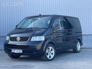 Black Volkswagen Multivan 2005 in Tukums, with an engine capacity of 2.50 L and mileage of 0 thousand km for 8200 €, photo 3 on AUTOMOTO.COM.LV