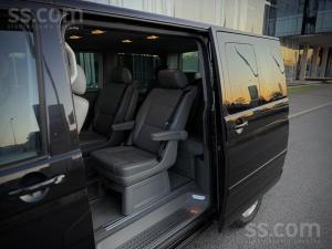 Black Volkswagen Multivan 2006 in Riga, with an engine capacity of 2.50 L and mileage of 297 thousand km for 5490 €, photo 16 on AUTOMOTO.COM.LV