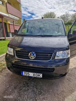 Melns Volkswagen Multivan 2006 Valga, ar dzinēja tilpumu 2.50 L un nobraukumu 312 tūkst. km par 12000 €, foto 7 vietnē AUTOMOTO.COM.LV