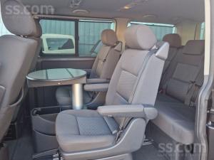 Black Volkswagen Multivan 2006 in Valmiera, with an engine capacity of 2.50 L and mileage of 358 thousand km for 8500 €, photo 14 on AUTOMOTO.COM.LV