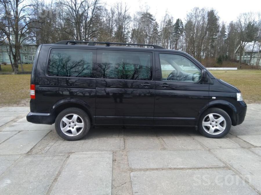 Melns Volkswagen Multivan 2007 Rīga, ar dzinēja tilpumu 1.90 L un nobraukumu 300 tūkst. km par 8598 €, foto 6 vietnē AUTOMOTO.COM.LV