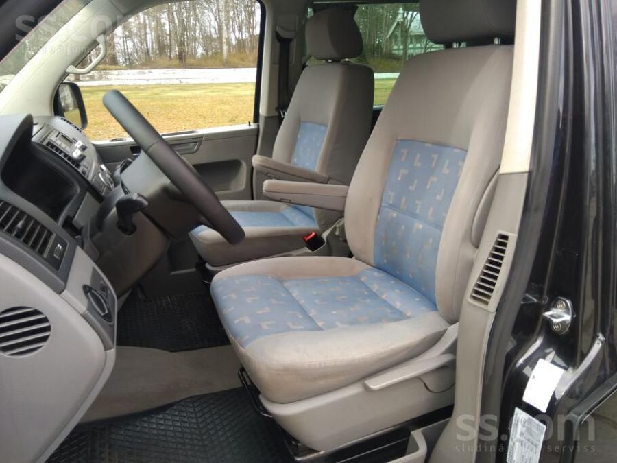 Melns Volkswagen Multivan 2007 Rīga, ar dzinēja tilpumu 1.90 L un nobraukumu 300 tūkst. km par 8598 €, foto 9 vietnē AUTOMOTO.COM.LV