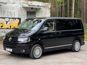 Black Volkswagen Multivan 2012 in Riga, with an engine capacity of 2.00 L and mileage of 216 thousand km for 18000 €, photo  on AUTOMOTO.COM.LV