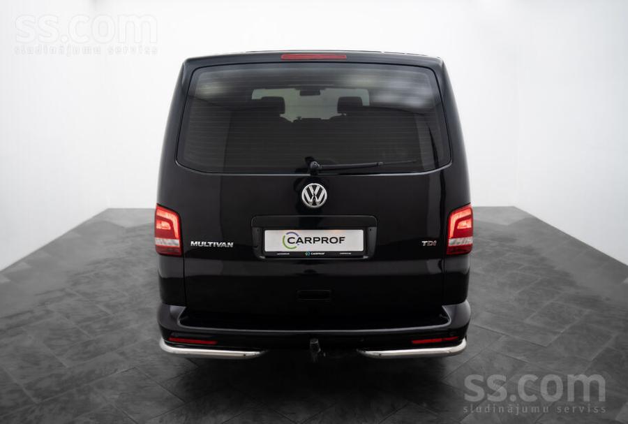 Melns Volkswagen Multivan 2013 Rīga, ar dzinēja tilpumu 2.00 L un nobraukumu 210 tūkst. km par 19999 €, foto 6 vietnē AUTOMOTO.COM.LV