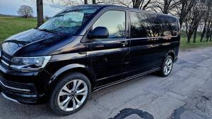 Melns Volkswagen Multivan 2013 Kaišiadorys, ar dzinēja tilpumu 2.00 L un nobraukumu 380 tūkst. km par 14800 €, foto  vietnē AUTOMOTO.COM.LV