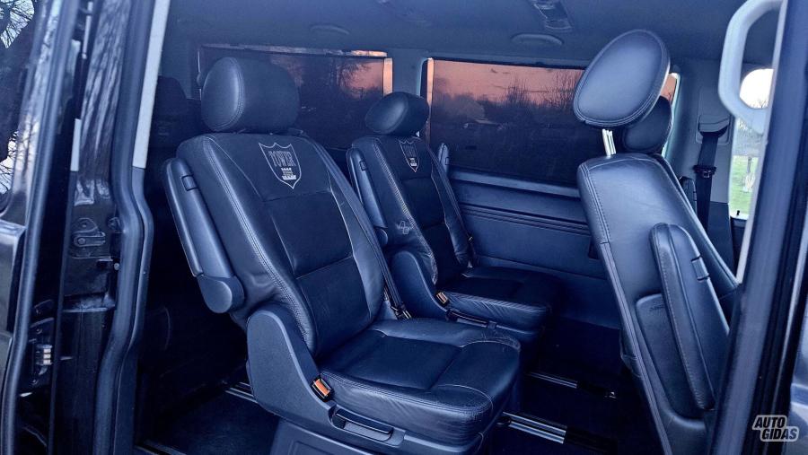 Melns Volkswagen Multivan 2013 Kaišiadorys, ar dzinēja tilpumu 2.00 L un nobraukumu 380 tūkst. km par 14800 €, foto 8 vietnē AUTOMOTO.COM.LV
