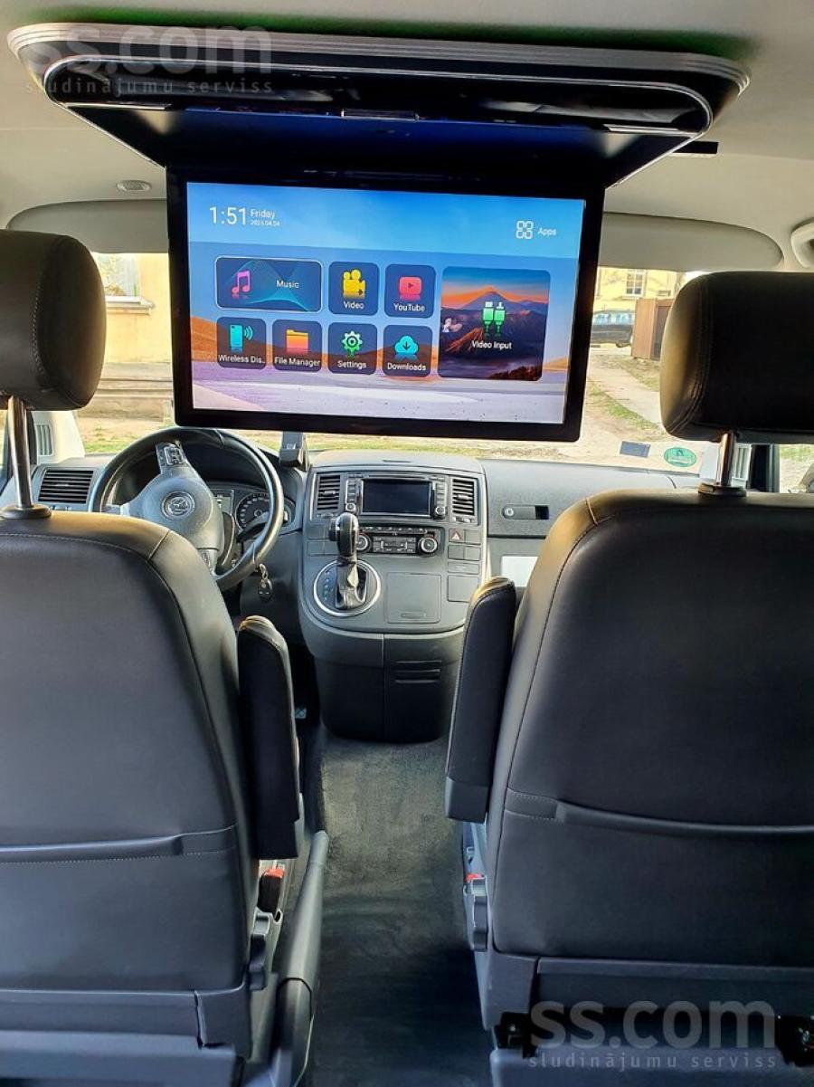Melns Volkswagen Multivan 2013 Tukums, ar dzinēja tilpumu 2.00 L un nobraukumu 246 tūkst. km par 15500 €, foto 14 vietnē AUTOMOTO.COM.LV