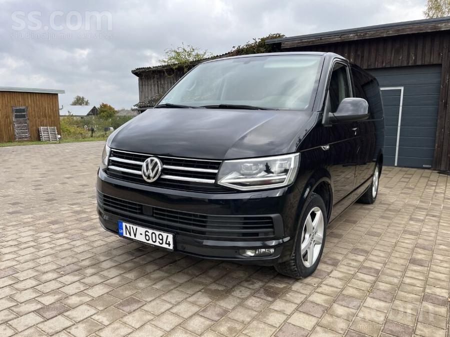 Melns Volkswagen Multivan 2015 Dobele, ar dzinēja tilpumu 2.00 L un nobraukumu 300 tūkst. km par 20500 €, foto 3 vietnē AUTOMOTO.COM.LV