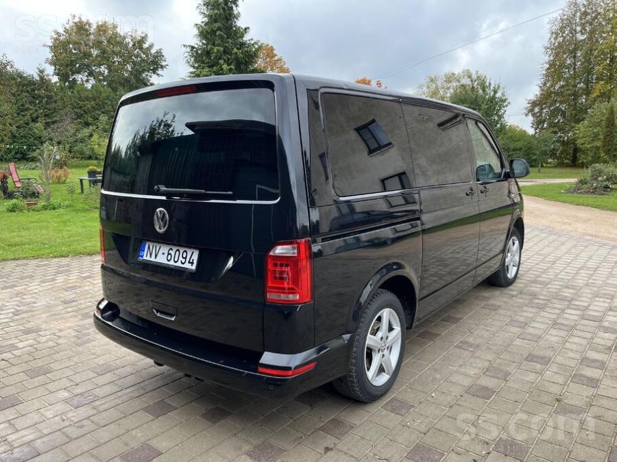 Melns Volkswagen Multivan 2015 Dobele, ar dzinēja tilpumu 2.00 L un nobraukumu 300 tūkst. km par 20500 €, foto 4 vietnē AUTOMOTO.COM.LV