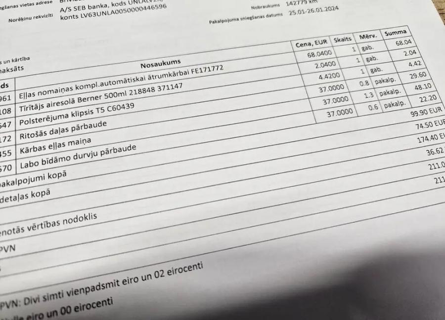 Melns Volkswagen Multivan 2015 Jēkabpils, ar dzinēja tilpumu 2.00 L un nobraukumu 148 tūkst. km par 23900 €, foto 35 vietnē AUTOMOTO.COM.LV