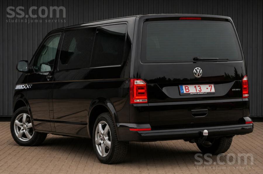 Melns Volkswagen Multivan 2015 Tukums, ar dzinēja tilpumu 2.00 L un nobraukumu 275 tūkst. km par 19900 €, foto 5 vietnē AUTOMOTO.COM.LV