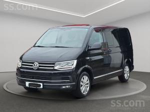 Black Volkswagen Multivan 2017 in Riga, with an engine capacity of 2.00 L and mileage of 269 thousand km for 22650 €, photo  on AUTOMOTO.COM.LV