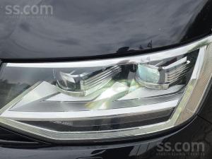 Black Volkswagen Multivan 2017 in Riga, with an engine capacity of 2.00 L and mileage of 269 thousand km for 22650 €, photo 13 on AUTOMOTO.COM.LV