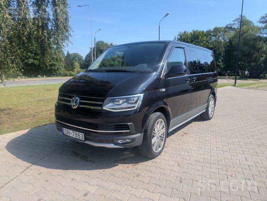 Melns Volkswagen Multivan 2018 Rīga, ar dzinēja tilpumu 2.00 L un nobraukumu 144 tūkst. km par 27700 €, foto 1 vietnē AUTOMOTO.COM.LV