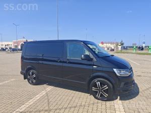 Black Volkswagen Multivan 2019 in Riga, with an engine capacity of 2.00 L and mileage of 48 thousand km for 38720 €, photo 2 on AUTOMOTO.COM.LV