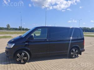 Black Volkswagen Multivan 2019 in Riga, with an engine capacity of 2.00 L and mileage of 48 thousand km for 38720 €, photo 13 on AUTOMOTO.COM.LV