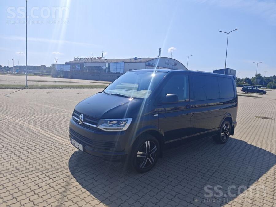 Black Volkswagen Multivan 2019 in Riga, with an engine capacity of 2.00 L and mileage of 48 thousand km for 38720 €, photo 16 on AUTOMOTO.COM.LV