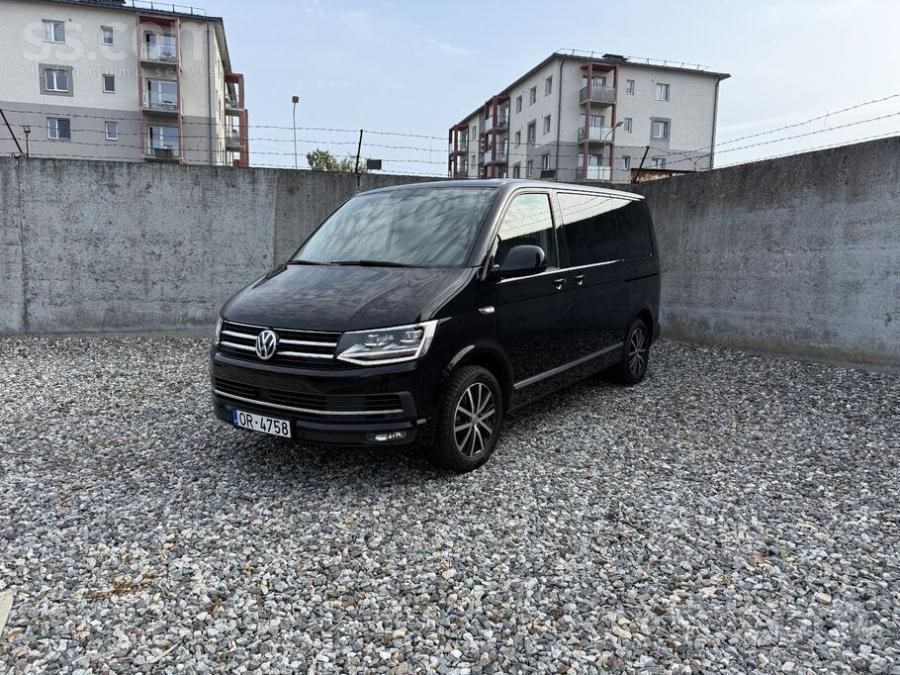 Black Volkswagen Multivan 2020 in Riga, with an engine capacity of 2.00 L and mileage of 165 thousand km for 30990 €, photo 3 on AUTOMOTO.COM.LV