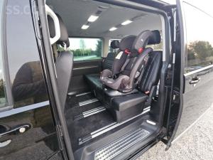 Black Volkswagen Multivan 2021 in Riga, with an engine capacity of 2.00 L and mileage of 124 thousand km for 47000 €, photo 15 on AUTOMOTO.COM.LV