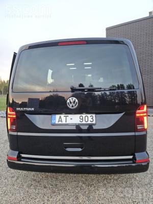 Black Volkswagen Multivan 2021 in Riga, with an engine capacity of 2.00 L and mileage of 124 thousand km for 47000 €, photo 17 on AUTOMOTO.COM.LV