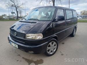 Black Volkswagen Multivan 1997 in Riga, with an engine capacity of 2.50 L and mileage of 623 thousand km for 3550 €, photo  on AUTOMOTO.COM.LV