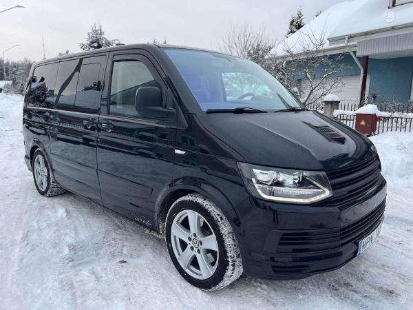 Melns Volkswagen Multivan 2004 Viļņa, ar dzinēja tilpumu 2.46 L un nobraukumu 370 tūkst. km par 9200 €, foto 5 vietnē AUTOMOTO.COM.LV