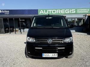 Melns Volkswagen Multivan 2005 Kretinga, ar dzinēja tilpumu 2.46 L un nobraukumu 411 tūkst. km par 8299 €, foto  vietnē AUTOMOTO.COM.LV