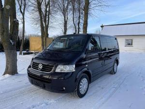 Black Volkswagen Multivan 2006 in Kaunas, with an engine capacity of 2.46 L and mileage of 340 thousand km for 8500 €, photo  on AUTOMOTO.COM.LV