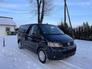 Melns Volkswagen Multivan 2006 Kauņa, ar dzinēja tilpumu 2.46 L un nobraukumu 340 tūkst. km par 8500 €, foto 3 vietnē AUTOMOTO.COM.LV