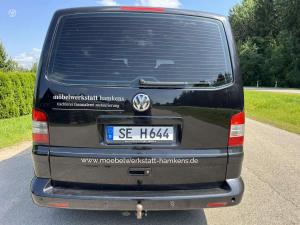 Black Volkswagen Multivan 2006 in Plunge, with an engine capacity of 2.46 L and mileage of 281 thousand km for 6800 €, photo 7 on AUTOMOTO.COM.LV