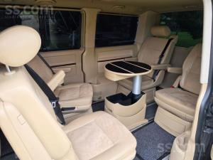 Melns Volkswagen Multivan 2006 Rīga, ar dzinēja tilpumu 2.50 L un nobraukumu 270 tūkst. km par 8400 €, foto 12 vietnē AUTOMOTO.COM.LV