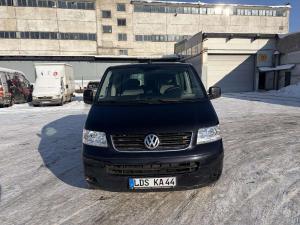 Black Volkswagen Multivan 2007 in Kaunas, with an engine capacity of 1.90 L and mileage of 360 thousand km for 9400 €, photo 2 on AUTOMOTO.COM.LV