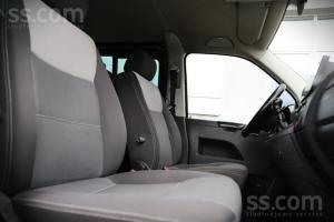 Black Volkswagen Multivan 2007 in Riga, with an engine capacity of 2.50 L and mileage of 357 thousand km for 6995 €, photo 12 on AUTOMOTO.COM.LV